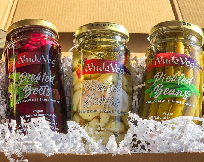 Gourmet Pickle Gift Box, Personalized Gift for Foodie, Pickle Lover ...