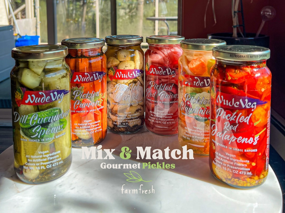 Gourmet Pickles, Custom 3 Pack Bundle, Farm Fresh, Family Recipe ...