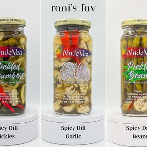 Gourmet Pickles, Custom 3 Pack Bundle, Farm Fresh, Family Recipe ...
