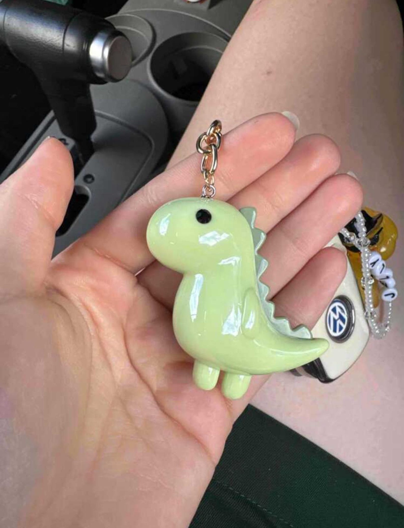 Dinosaur Keychain, Bag Charm, Dino Gift, Purse Accessories - Etsy