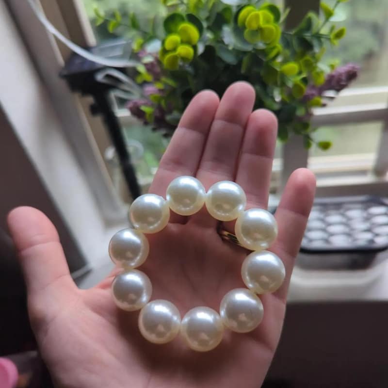 Pearl Scrunchie - Etsy