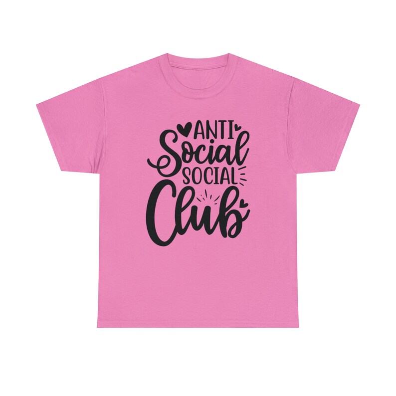 Anti Social Social Club Shirt, Unisex Heavy Cotton Tee - Etsy