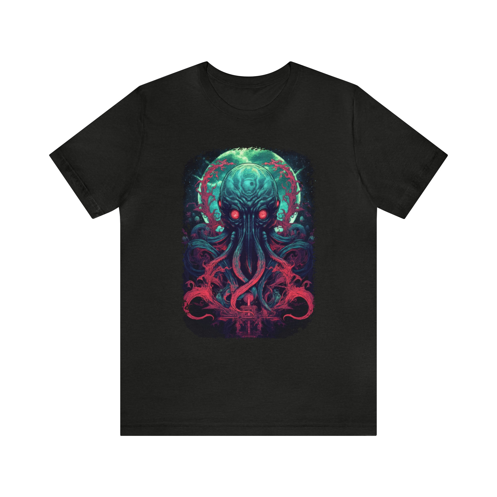 Cthulhu Mythos Inspired Illustration, Tshirt, Hp Lovecraft Shirt, Old ...