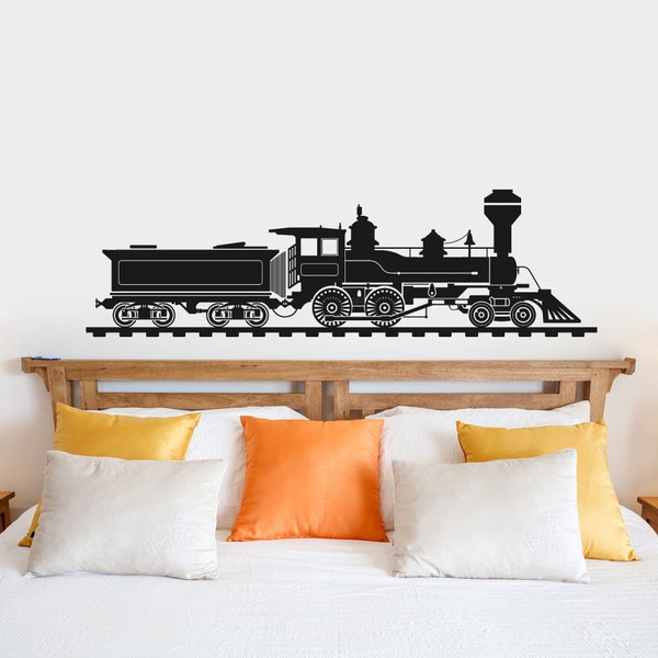Railroad Vinyl Decal - Etsy