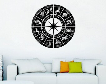 Astrology Vinyl Wall Decal - Etsy