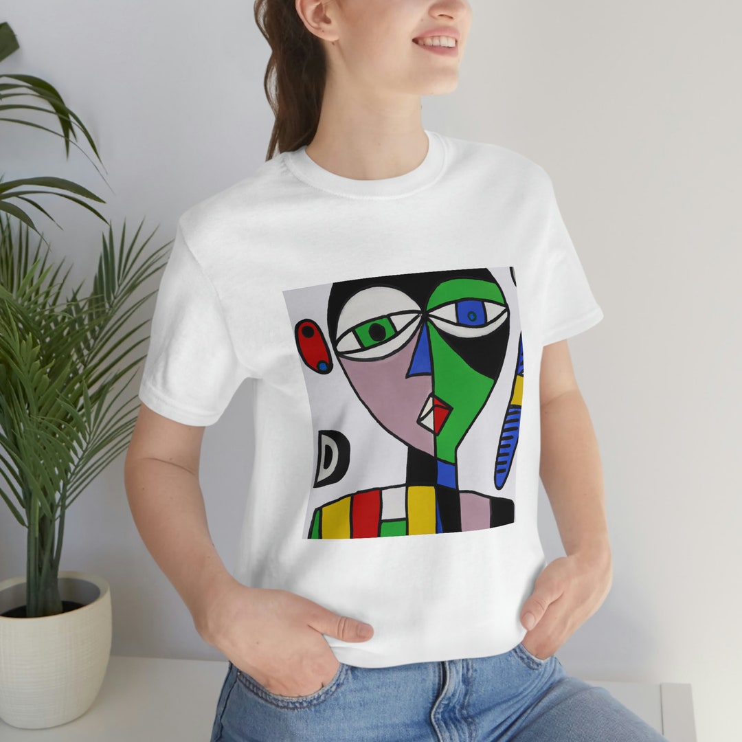Pablo Picasso Style T-shirt: Modern Art Unisex Tee - Etsy