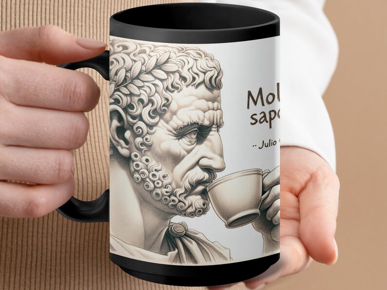 Funny Julius Caesar Mug, Coffee Mug, Gift for History Buffs, Unique ...
