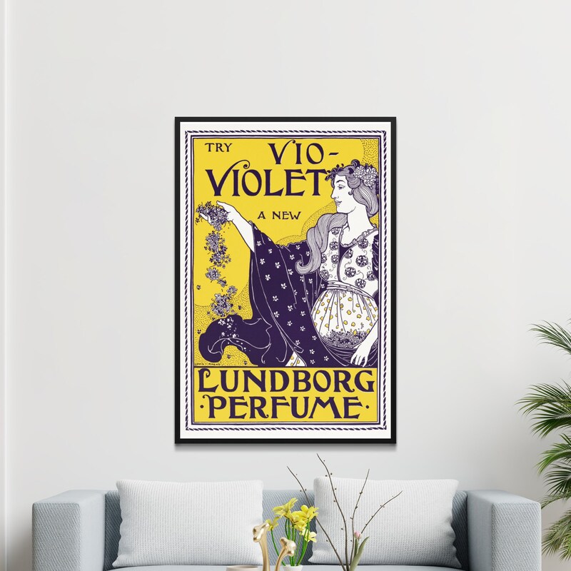 French Perfume Print - Etsy