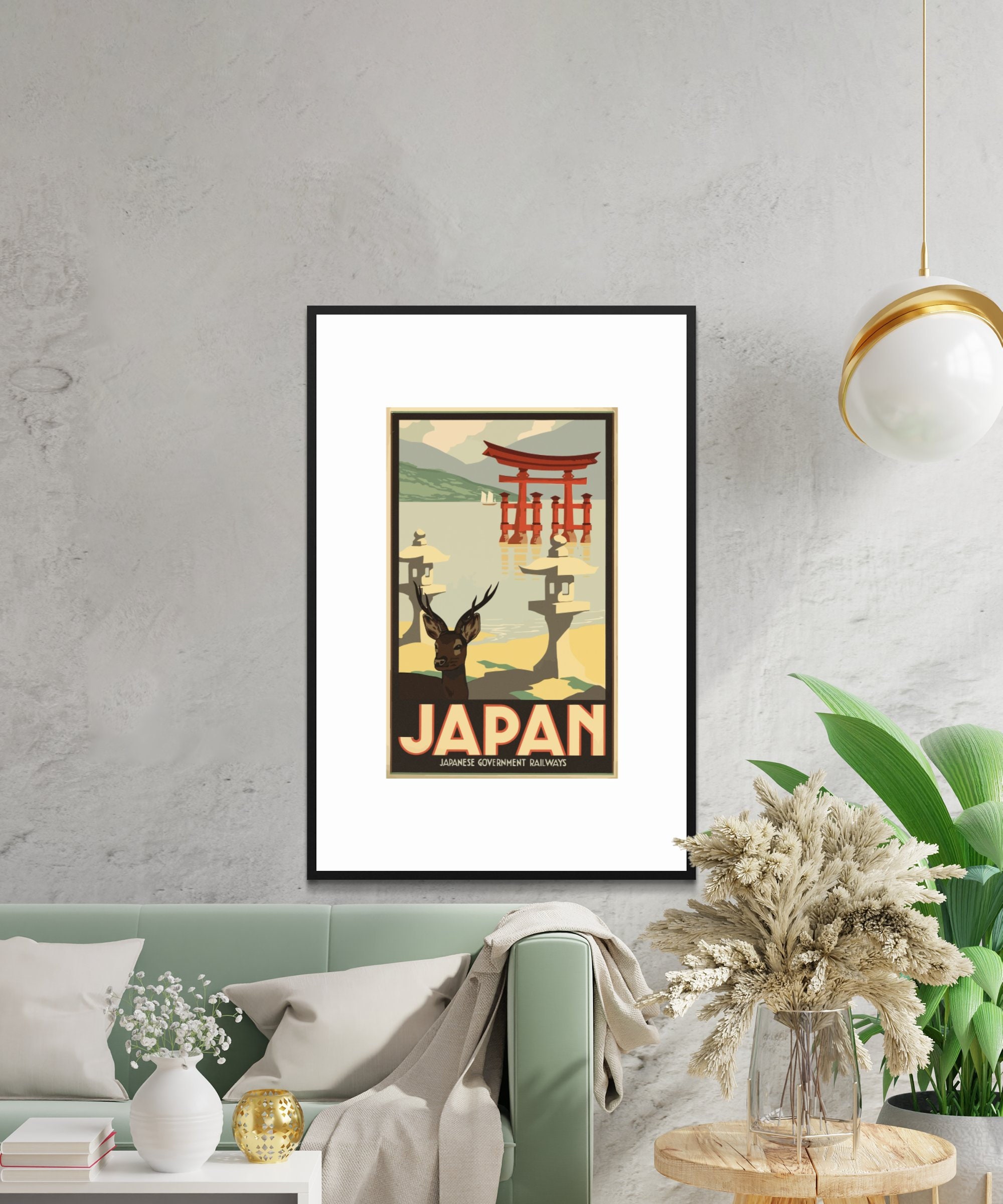 Vintage Japan Travel Poster Digital Download, Japanese Government ...