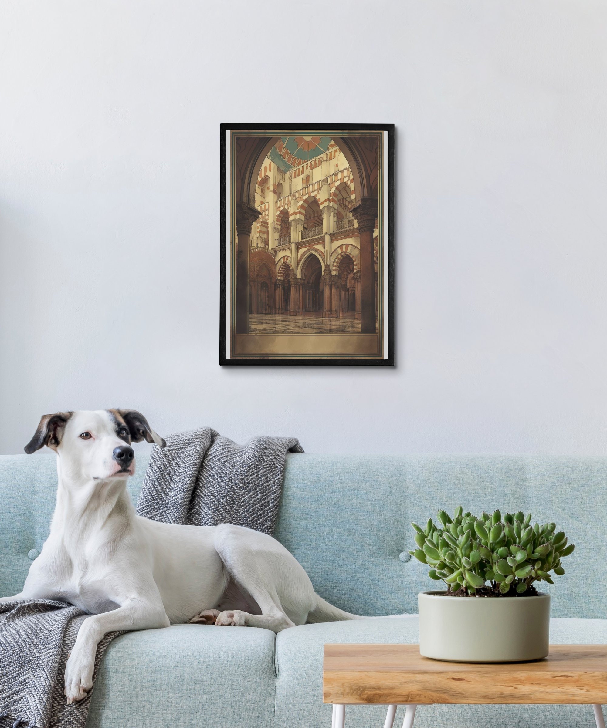 Printable Spanish Architecture Art, Intricate Archways Wall Decor ...