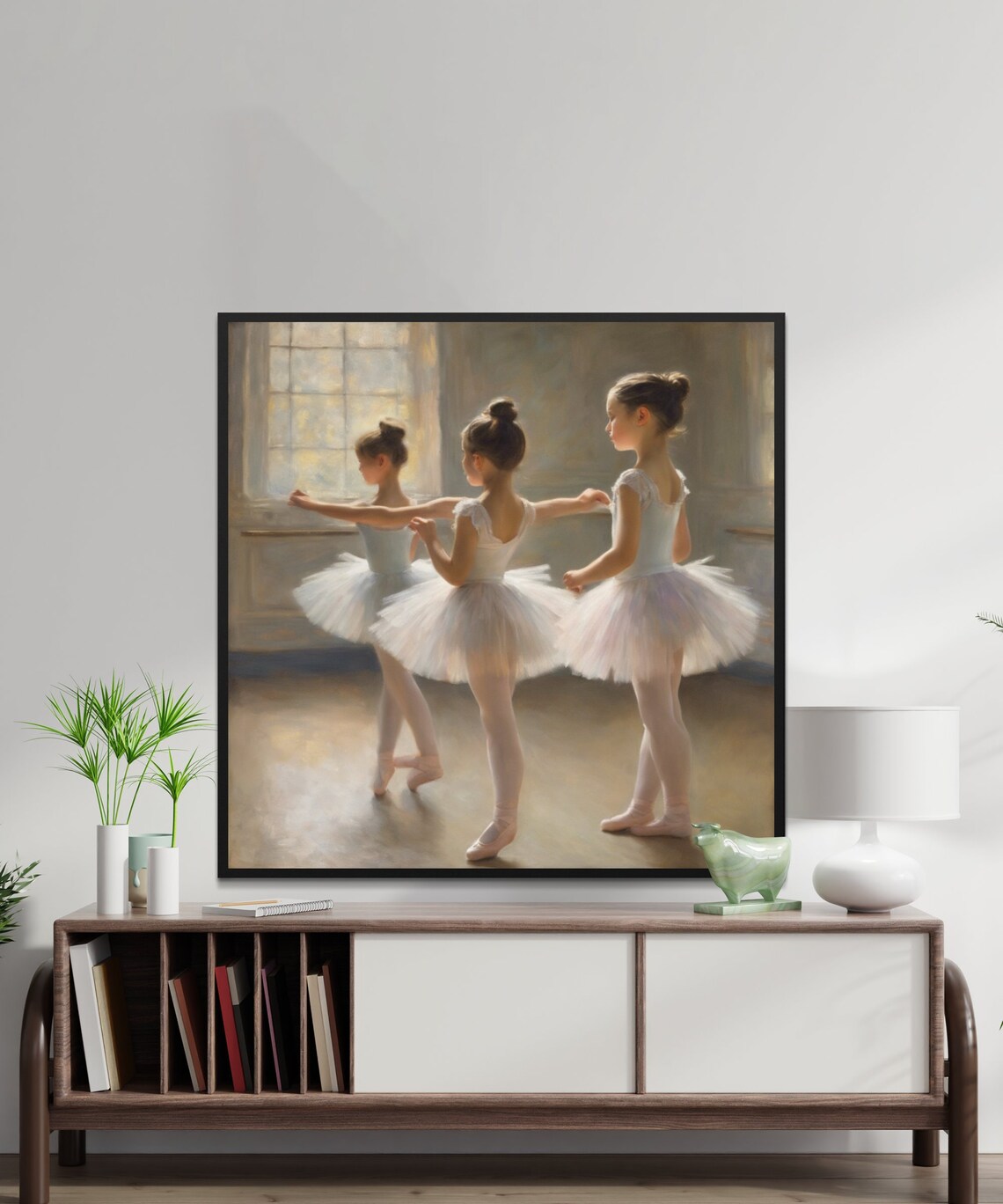 Ballerina Digital Art Print, Ballet Dancers Wall Decor, Classical Dance ...