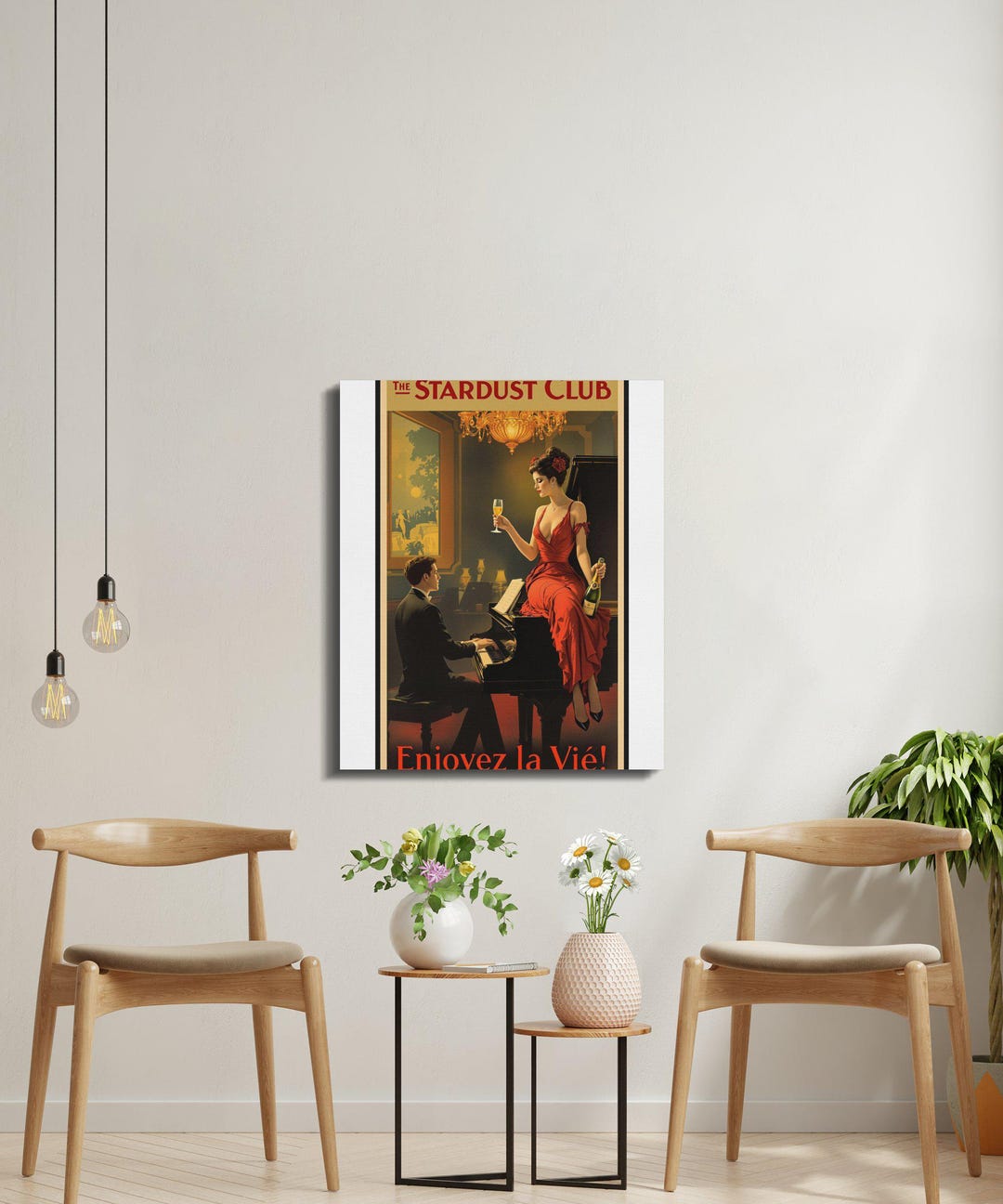 Vintage Jazz Club Poster: the Stardust Club Retro Art (digital Download ...