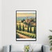 Italian Countryside Digital Art Print, Tuscany Landscape Downloadable ...