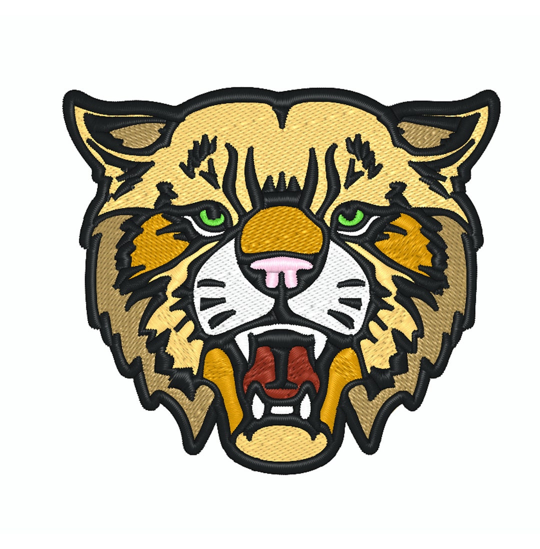 Bobcat Digital Embroidery Design for Machine Embroidery - Dst, Exp, Dst ...