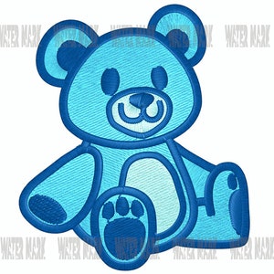 TEDDY BEAR Digital Embroidery Design for Machine Embroidery - Dst, Exp ...