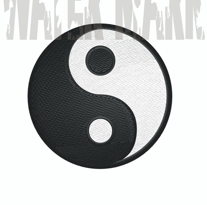 Yin Yang Embroidery Design – Machine Embroidery Pattern (digital ...