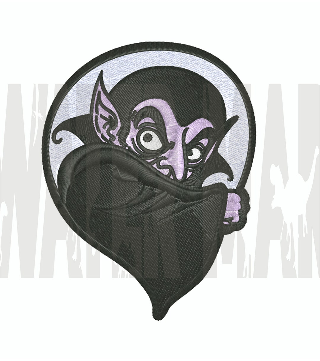 Vampire Digital Embroidery Design for Machine Embroidery - Dst, Exp ...