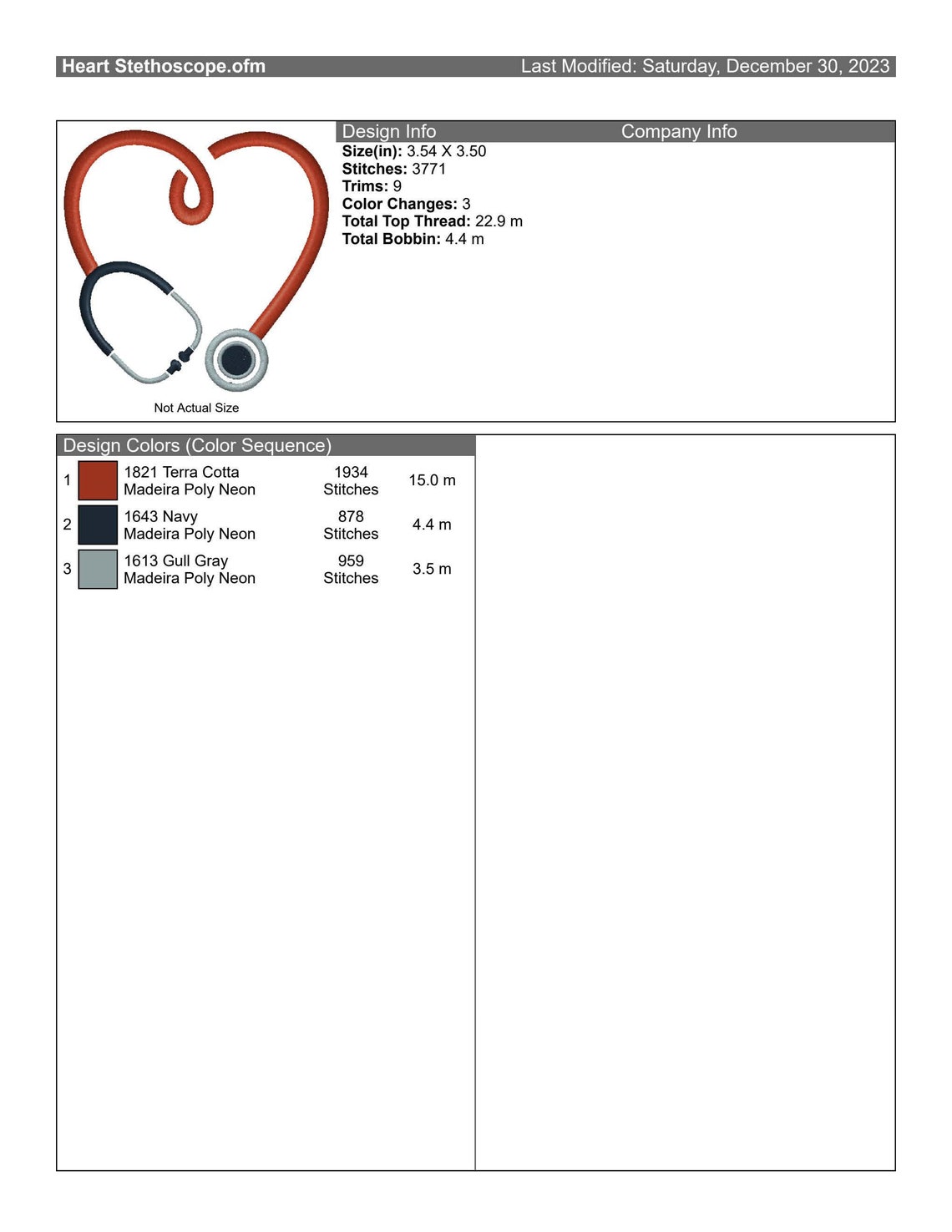 Heart Stethoscope Embroidery Design – Medical Patch (digital Download ...