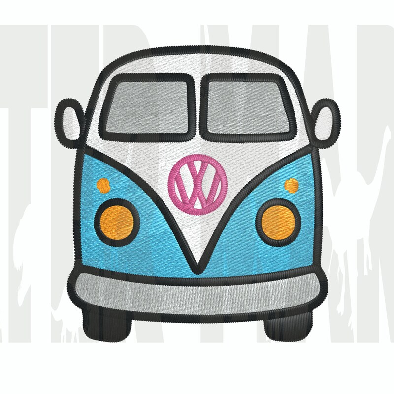 Vw Embroidery - Etsy