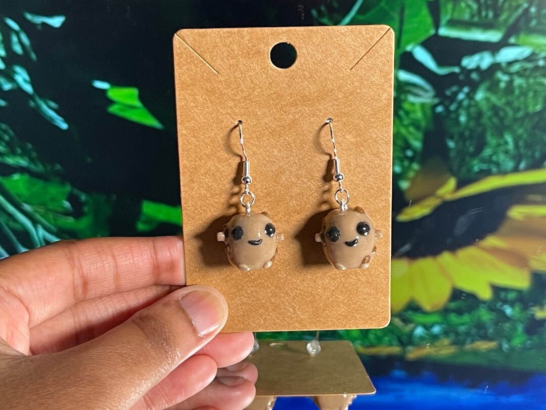 Potato Charm, Potato Earing, Clay Charm, Polymer Clay, Potato Dangle ...