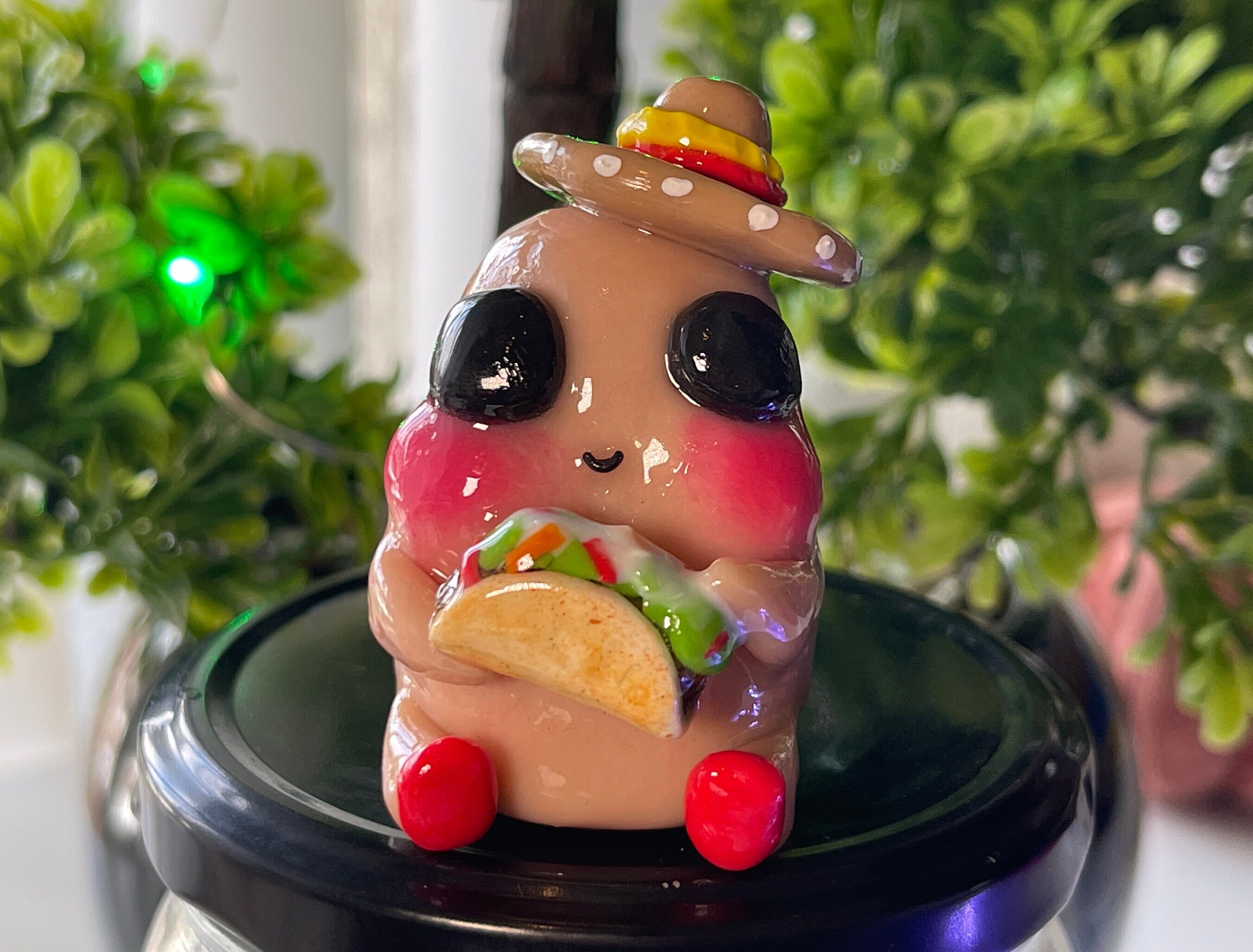 Emotional Support Desk Buddy Office Decor Mexican Art Colorful Living ...