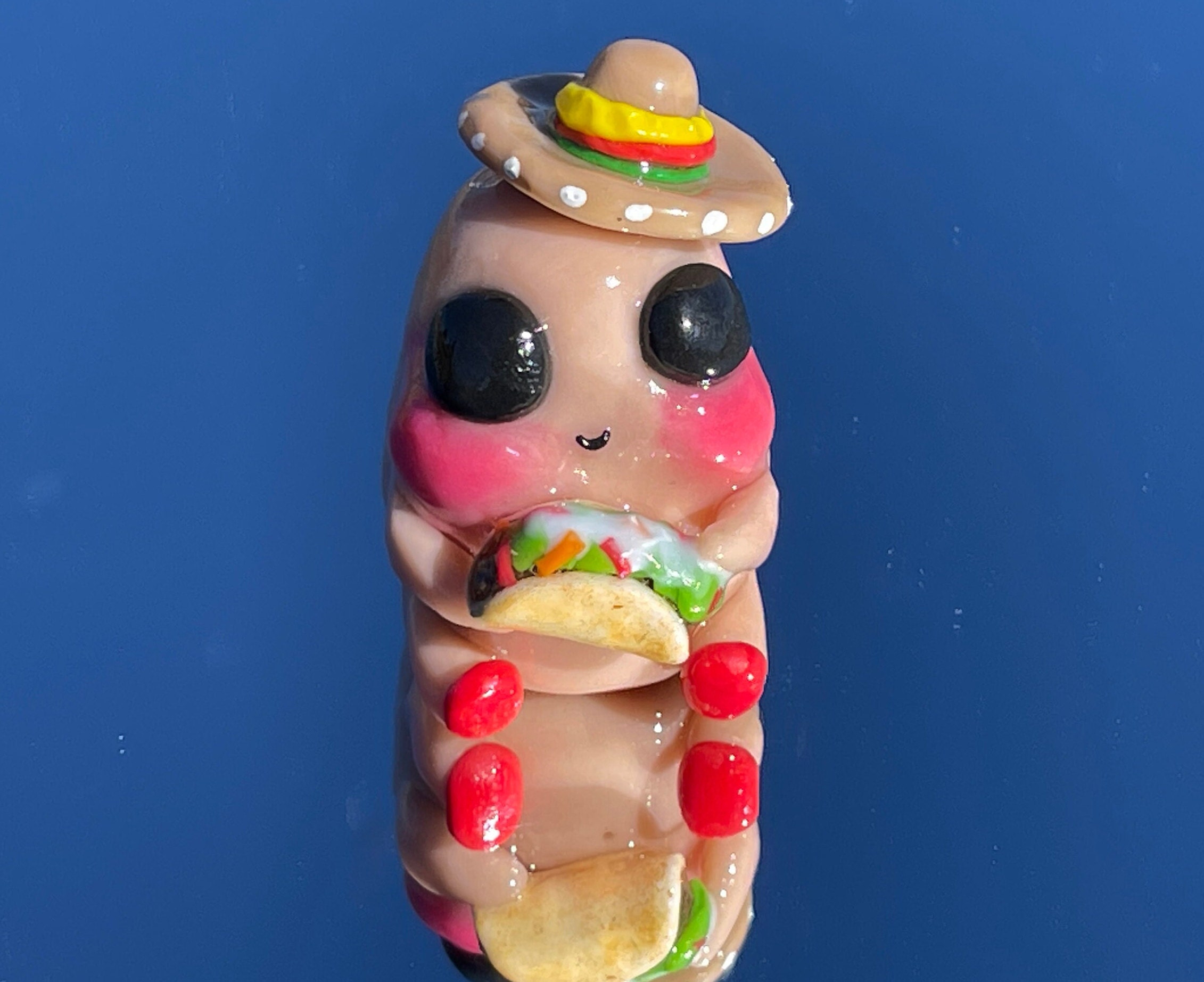 Emotional Support Desk Buddy Office Decor Mexican Art Colorful Living ...