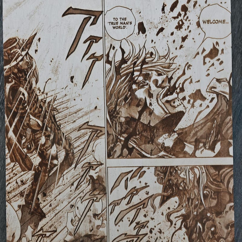 Jojo's Bizarre Adventure Panels - Etsy