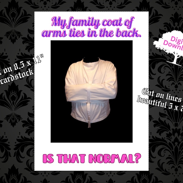 Straight Jacket - Etsy