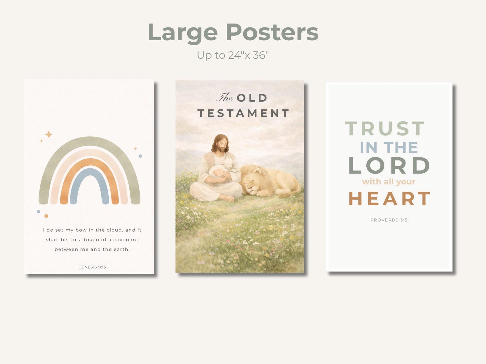 2026 Primary Old Testament Bulletin Board Kit | English & Spanish | LDS ...