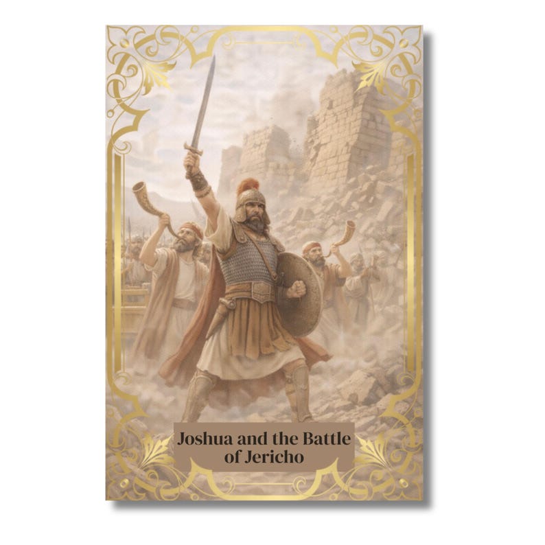 Stories of the Old Testament | Bible Wall Art Set | Christian Kids Room ...