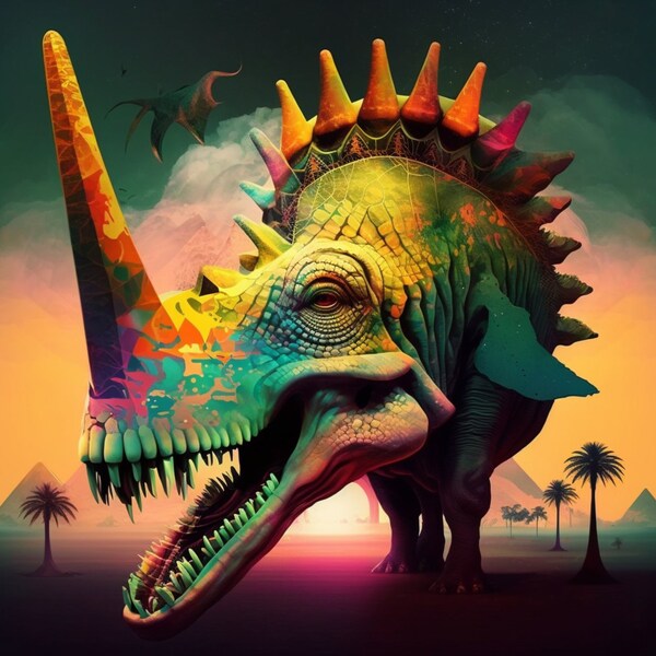 Mayan Wall Art / Digital Print / Mayan Art / Vibrant Wall Art / 2 ...