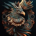 Aztec Phoenix Wall Art / Digital Print / Aztec Art / Phoenix Art ...