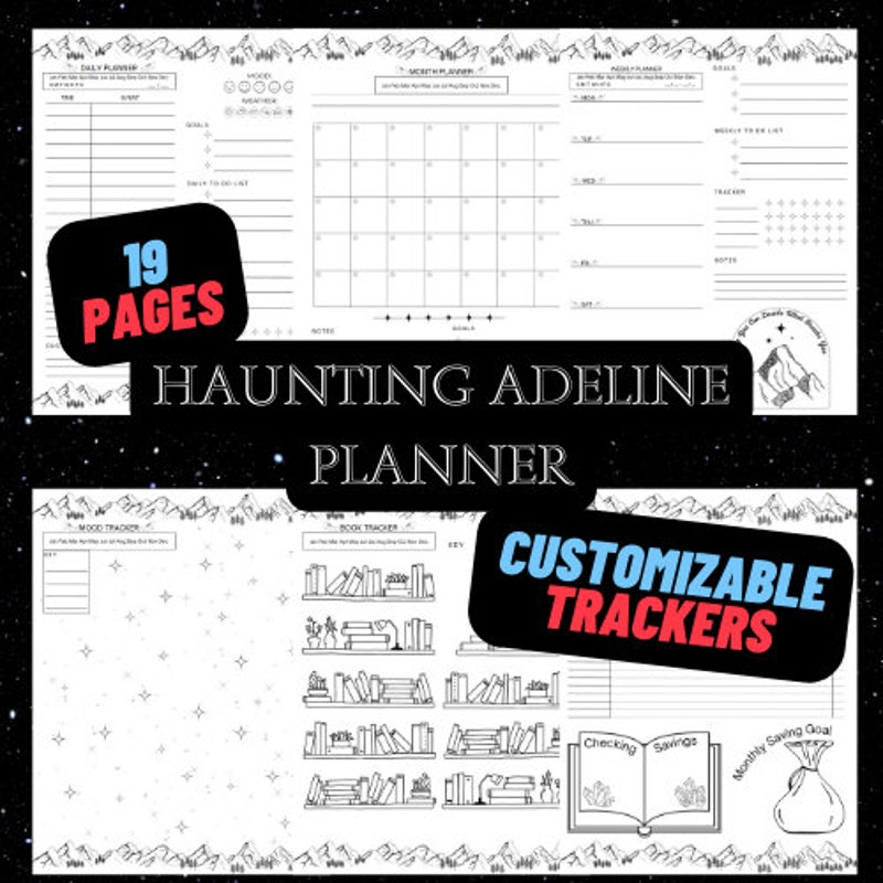 Haunting Adeline Book Cover - Etsy