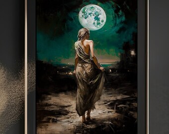 Dancing Forest Witches Download Printable Wall Art (Download Now) - Etsy