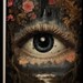 Enchanted Gaze: Macabre Eyes Wall Art - Surreal Gothic Decor - Digital ...