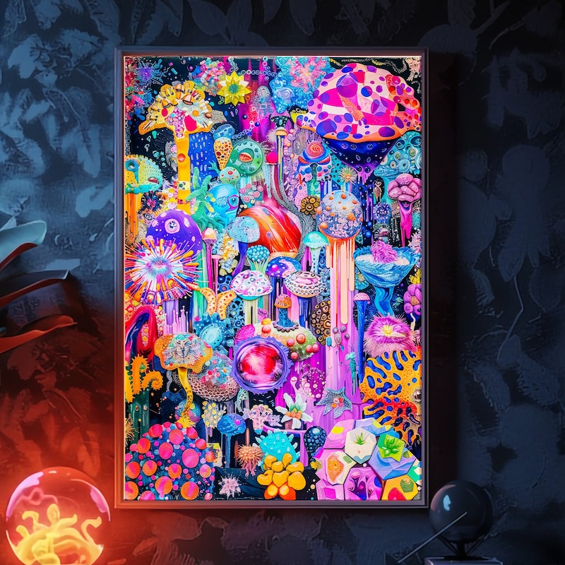 Black Light Posters - Etsy