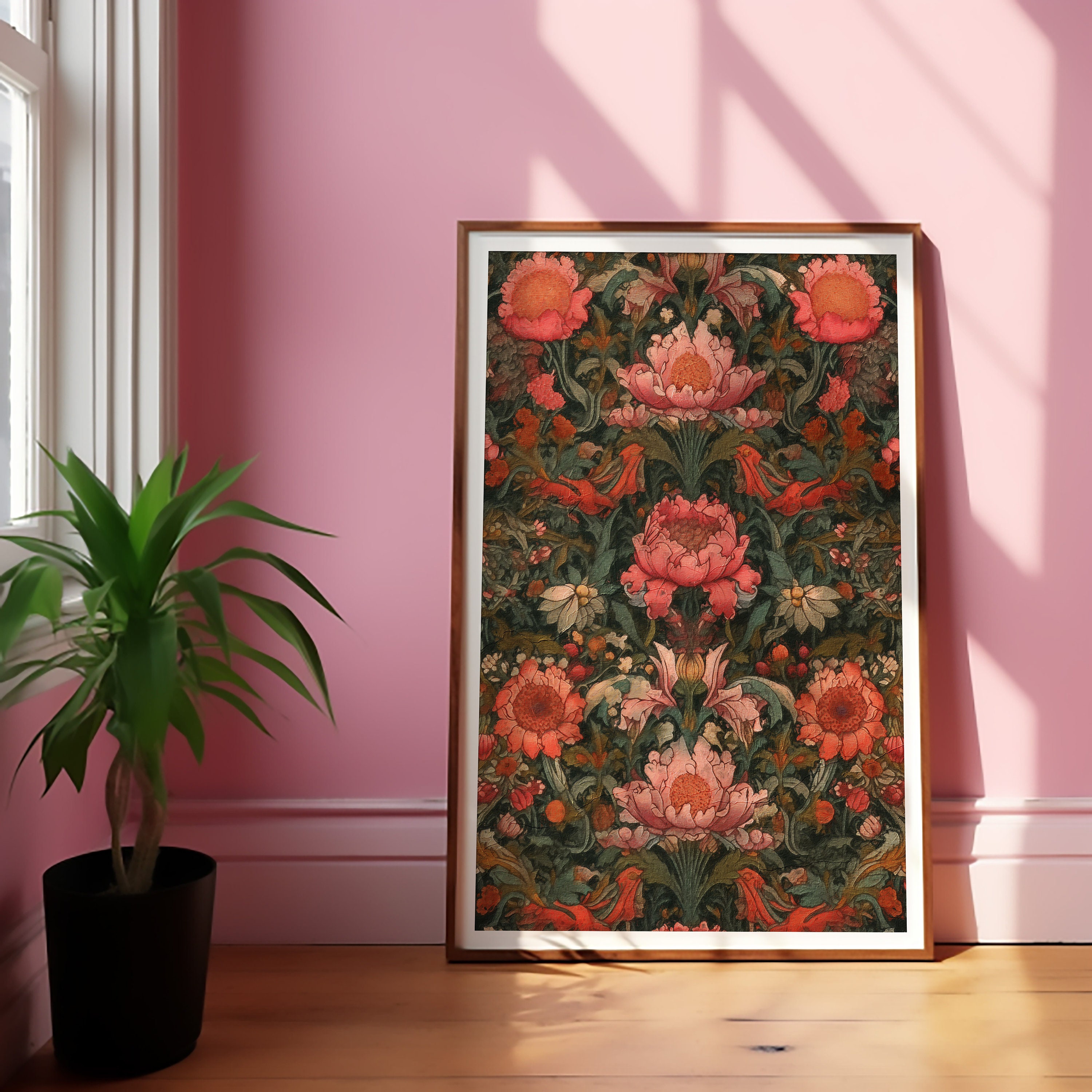Floral Vintage Charm Garden Print Botanical Art for Home Decor Vintage ...