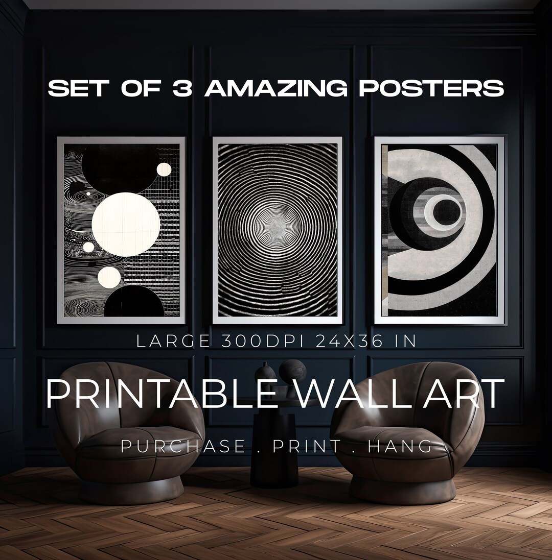 Instant Download Modern Art Sun Printable Art Boho Wall Art Mid Century ...