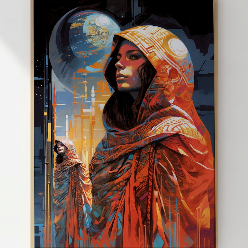 Dune Movie Dune Artwork Dune Fan Art Gothic Art Salem Artist - Etsy