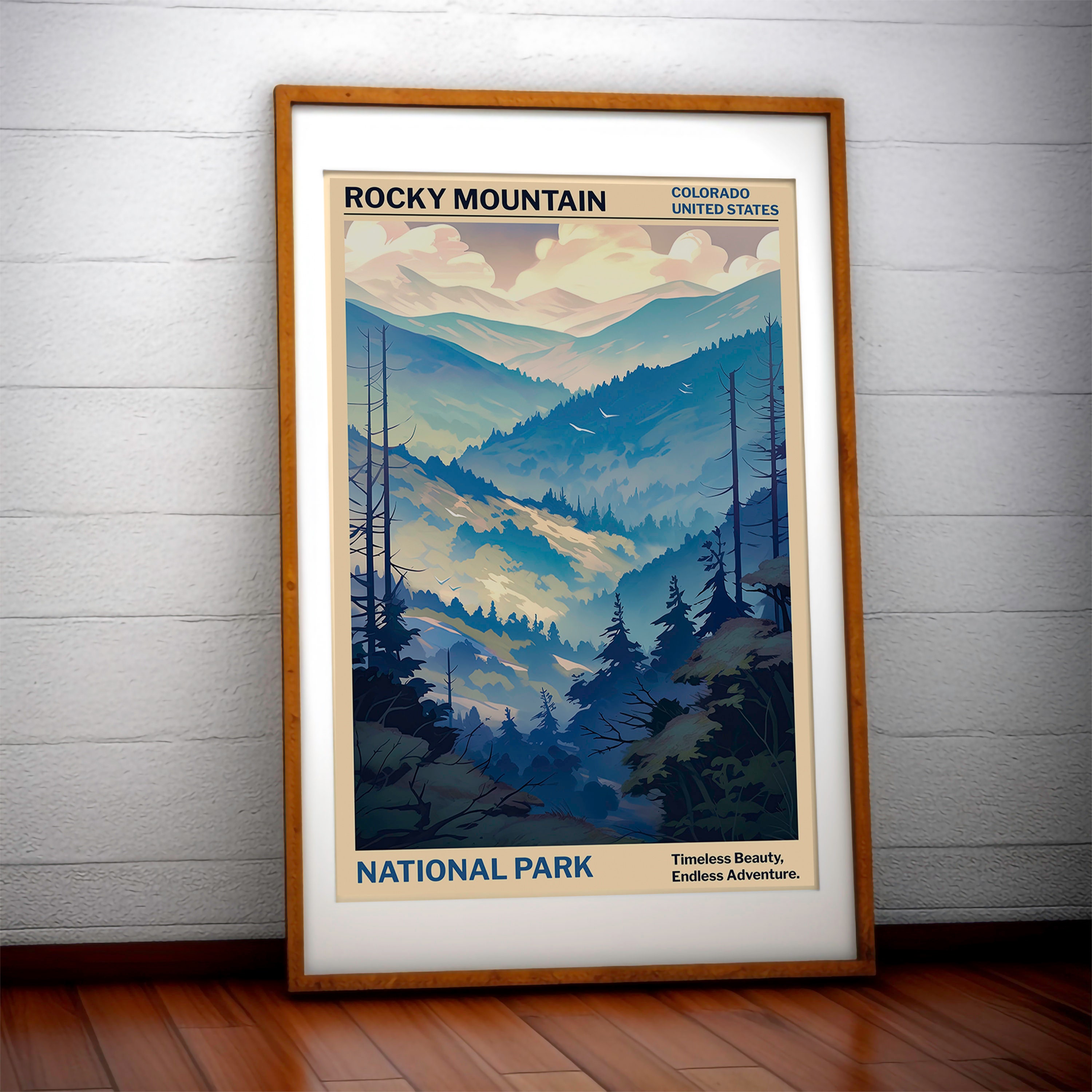 National Park Digital Print Poster Set Wall Decor Outdoor - Etsy