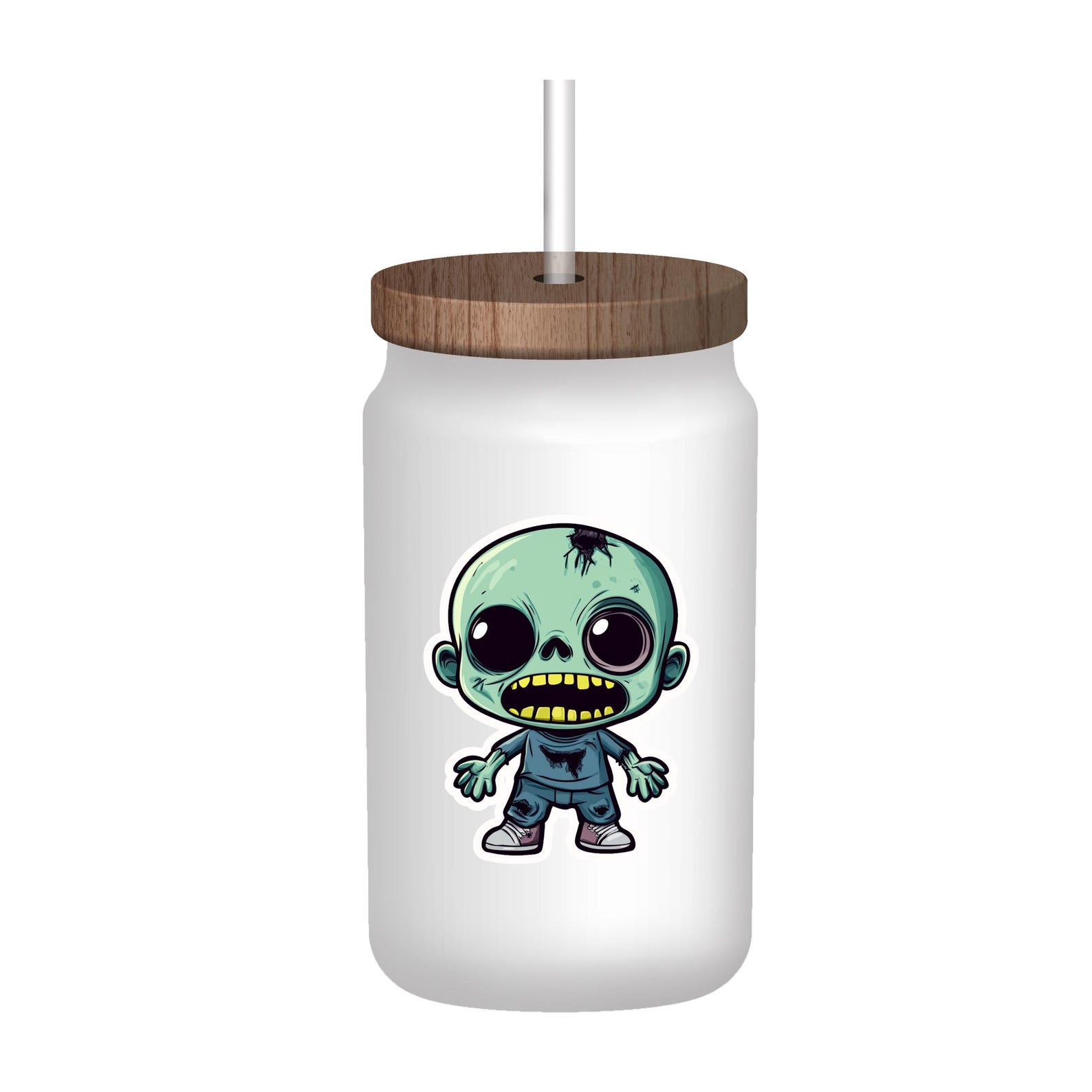 Cute Zombie Sticker | Halloween Decor | Cute Kids Monster Sticker ...