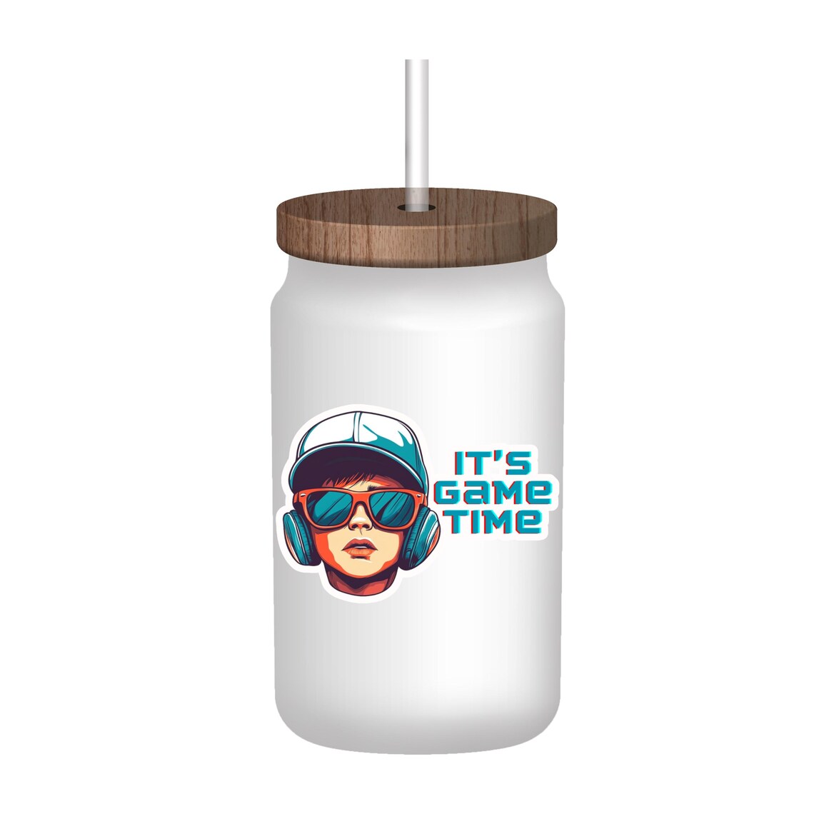 Video Game Boy Sticker it's Game Time Cool Gamer Vinyl Sticker Gaming ...