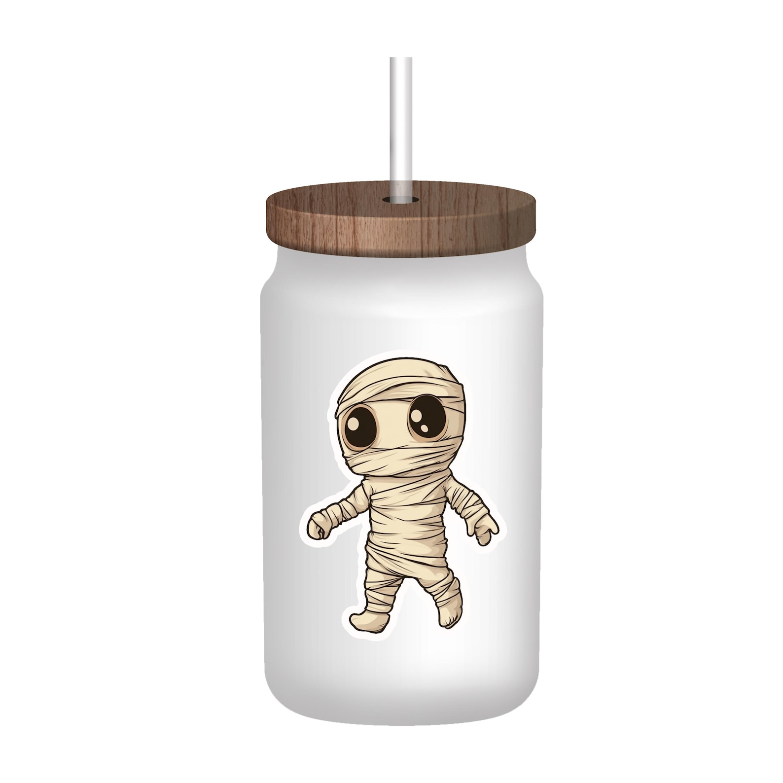 Cute Mummy Sticker | Halloween Decor | Cute Kids Monster Sticker ...