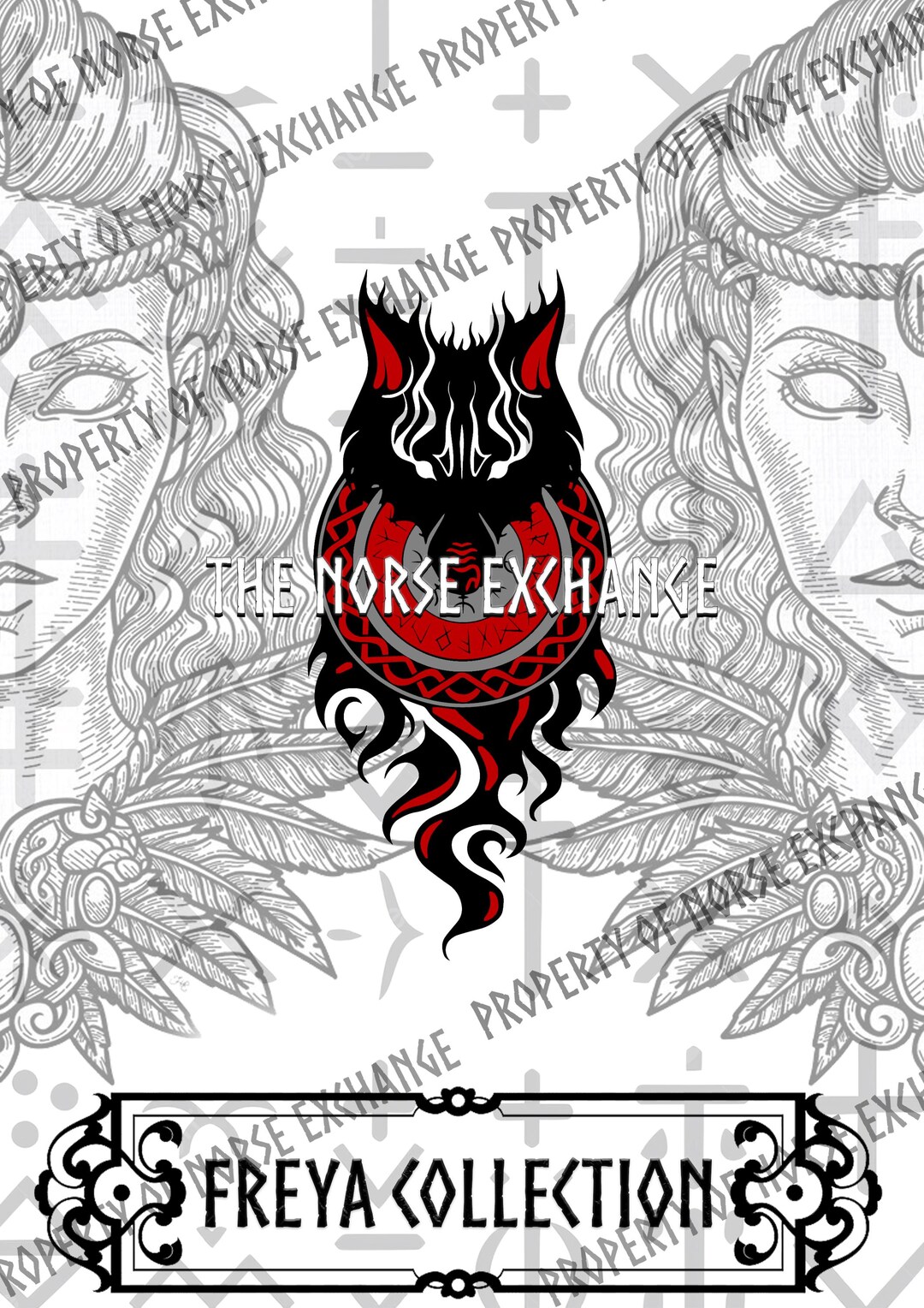 5 Epic Freya Coloring Pages - Adult and Kids Coloring Book, Fantasy ...