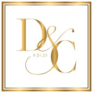 Custom Monogram Wedding Dance Floor Decal, Removable Vinyl Wrap - Etsy