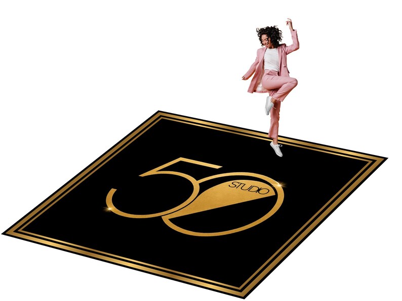 Custom Birthday Dance Floor Decal Wrap - Removable Vinyl - Etsy