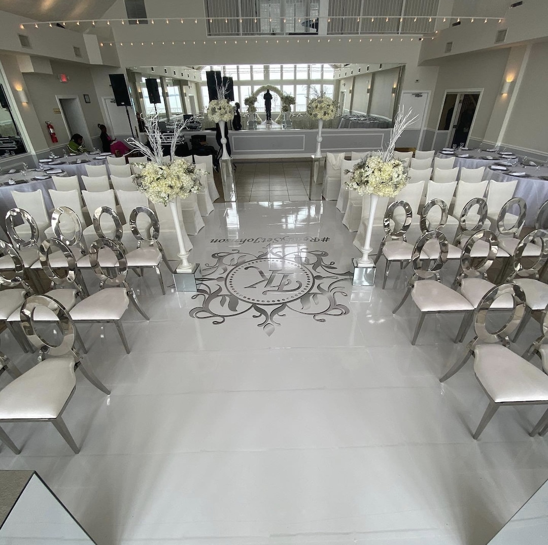 Customizable Wedding Decal Aisle Runner Wrap | Gloss Removable Vinyl ...