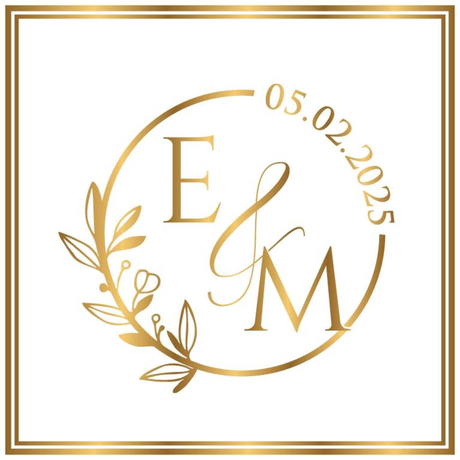 Custom Wedding Dance Floor Decal, Gloss Vinyl Wrap, Personalized ...