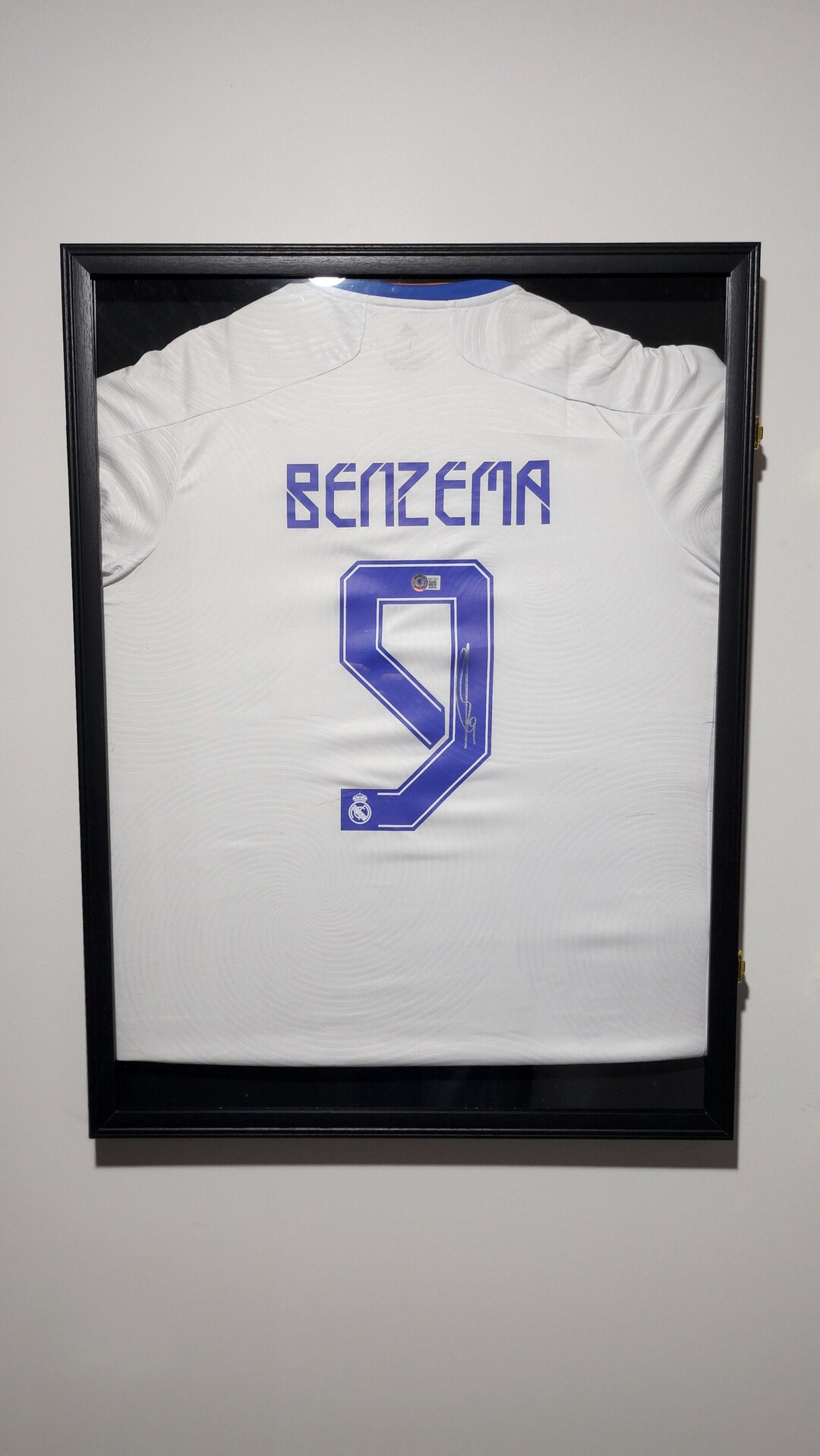 Karim Benzema Autographed Real Madrid Jersey - Etsy