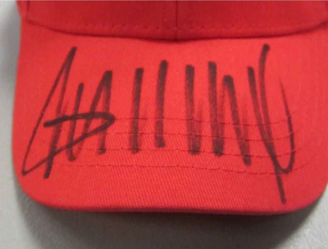 President Donald Trump Signed MAGA Hat With Certified COA - Etsy